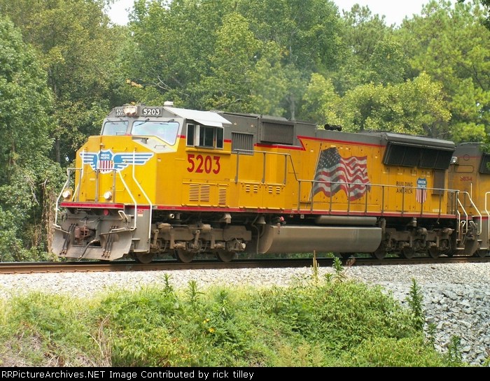 UP 5203 , kennesaw, gc , summer 2006